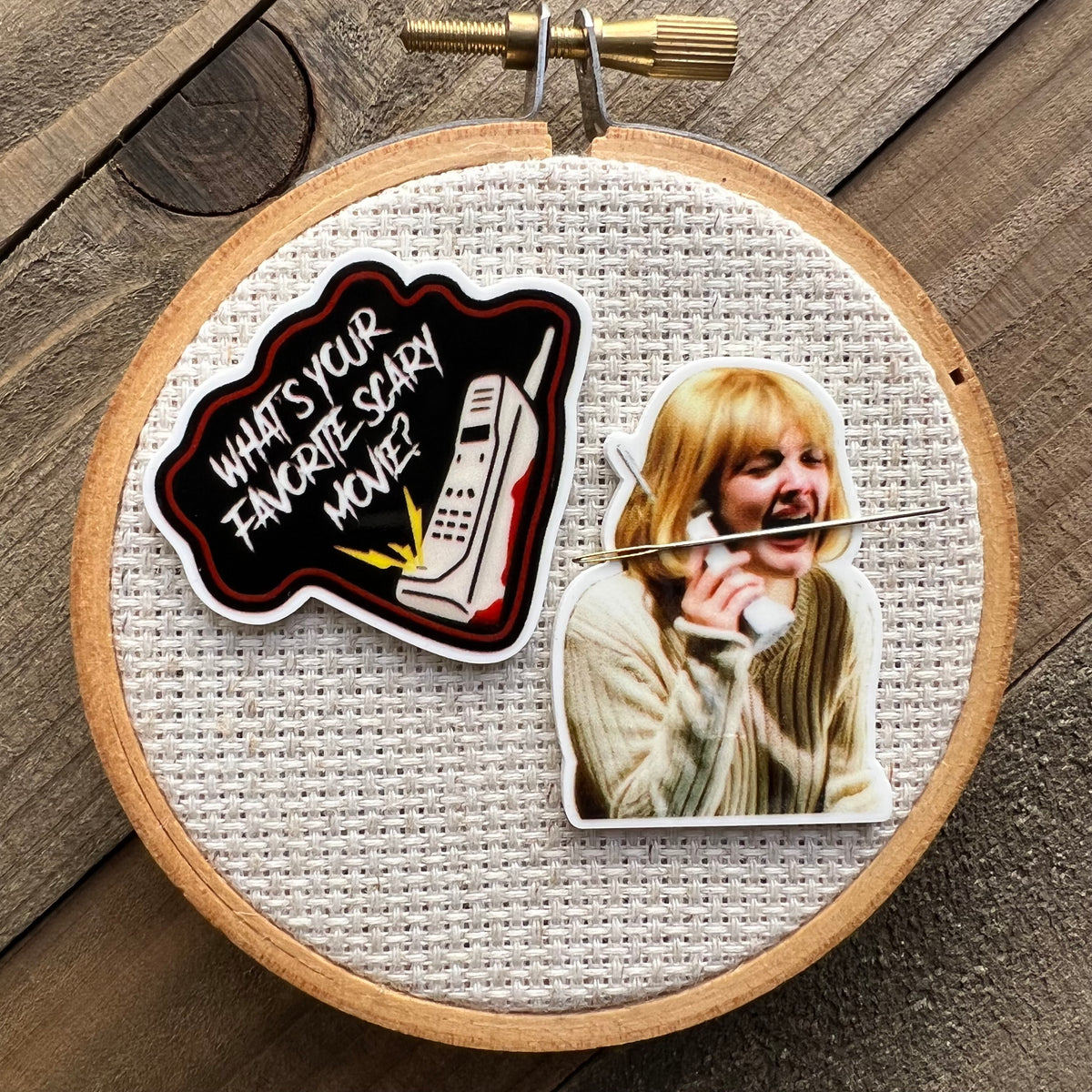 Scary Movie Scream Queen Needle Minder SET – Grandma Girl Designs